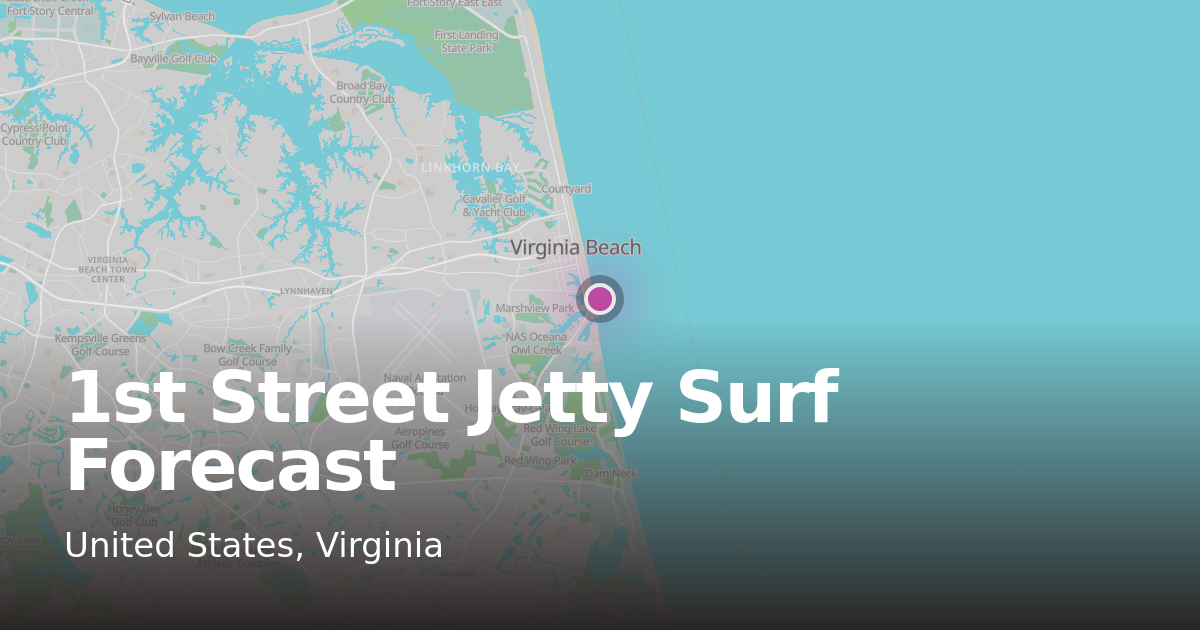 1st Street Jetty surf forecast, surf report and spot guide | Surfnerd ...