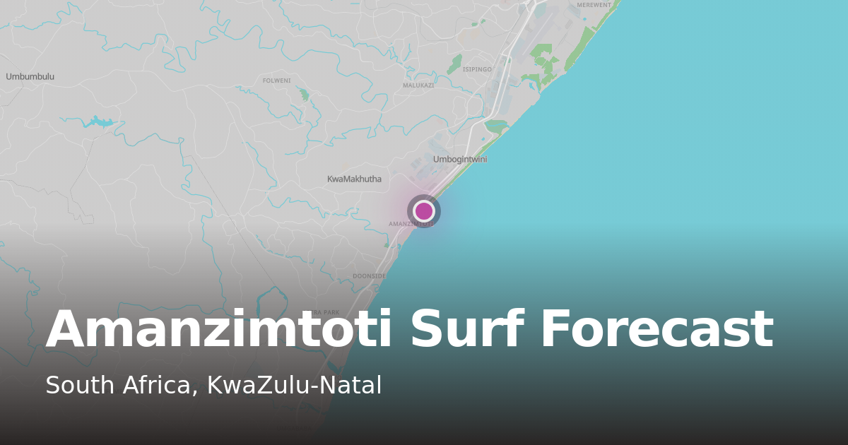 Amanzimtoti surf forecast, surf report and spot guide | Surfnerd