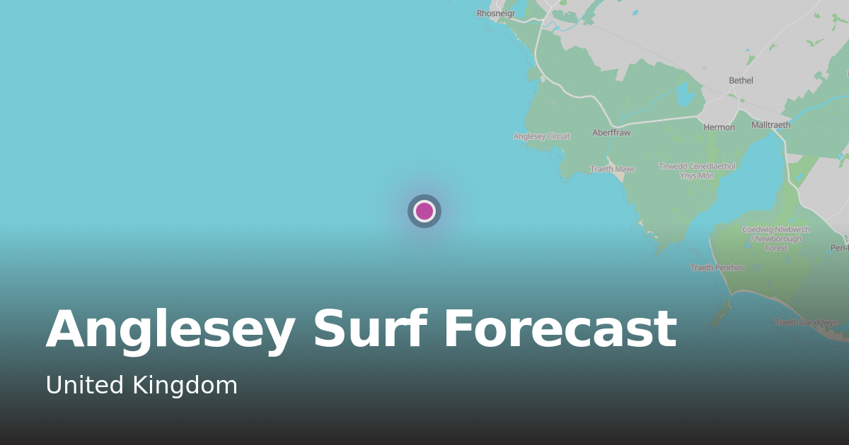 Anglesey surf forecast, surf report and spot guide | Surfnerd Surf Forecast