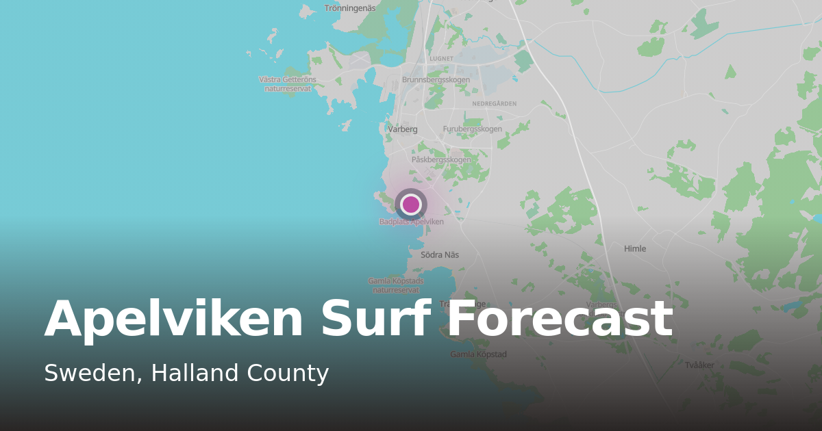 Apelviken surf forecast, surf report and spot guide | Surfnerd Surf ...