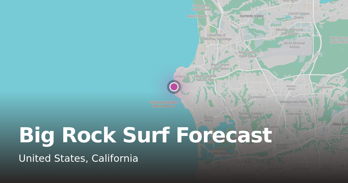 Big Rock surf forecast, surf report and spot guide | Surfnerd