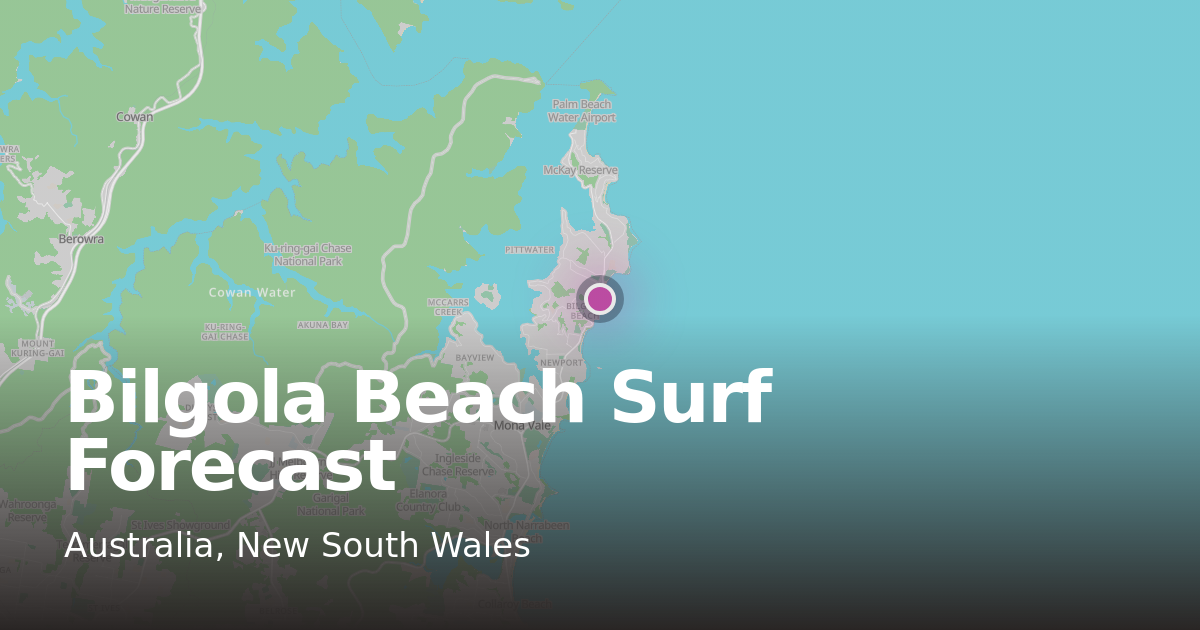 Bilgola Beach surf forecast, surf report and spot guide | Surfnerd