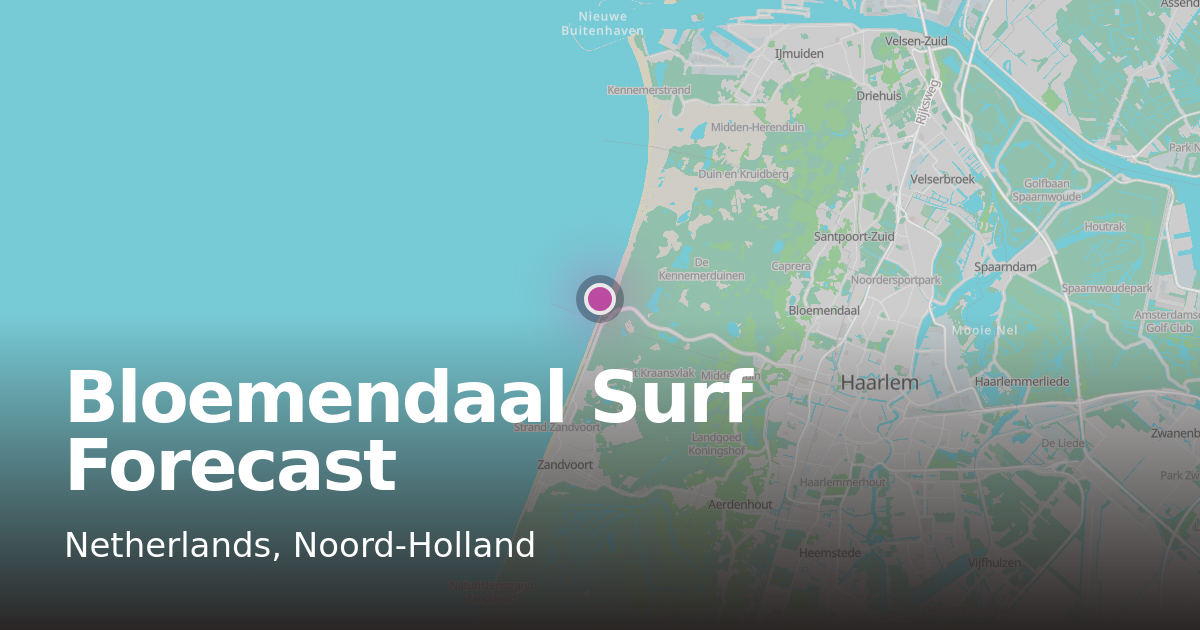 Bloemendaal surf forecast, surf report and spot guide | Surfnerd
