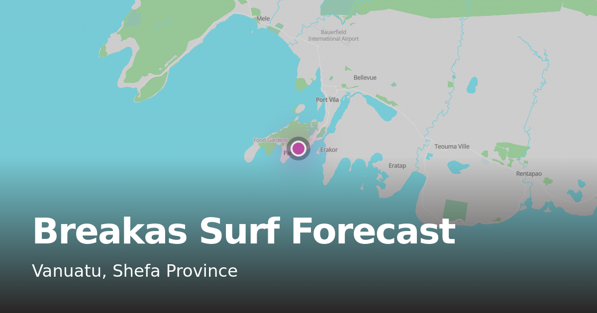 Breakas surf forecast, surf report and spot guide | Surfnerd