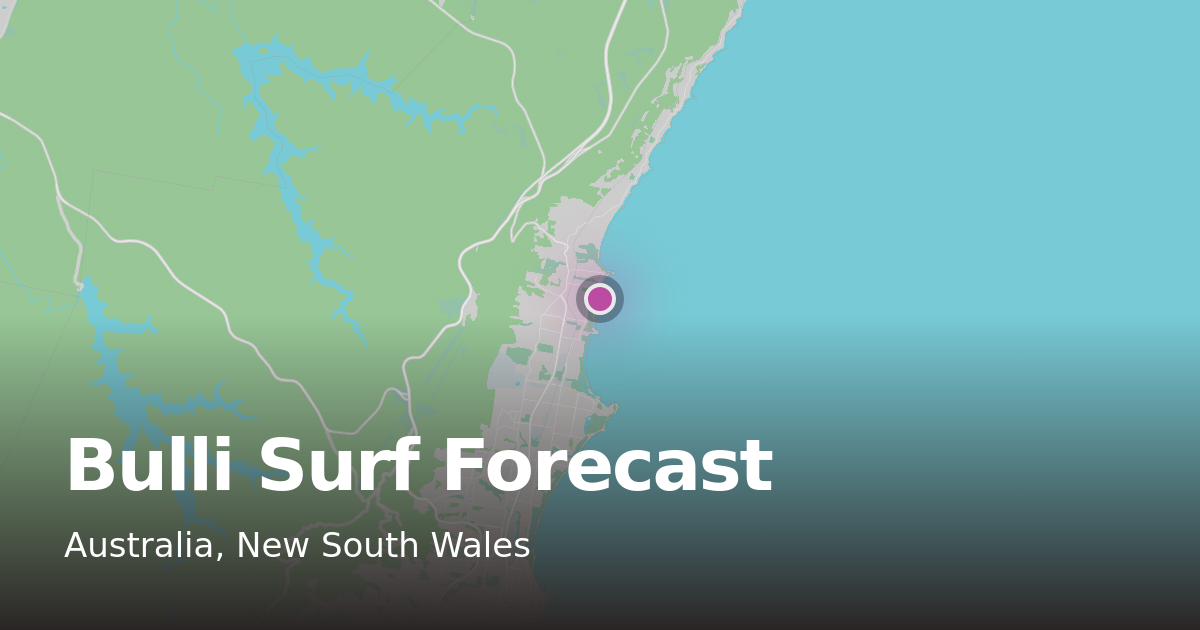 Bulli surf forecast, surf report and spot guide | Surfnerd Surf Forecast