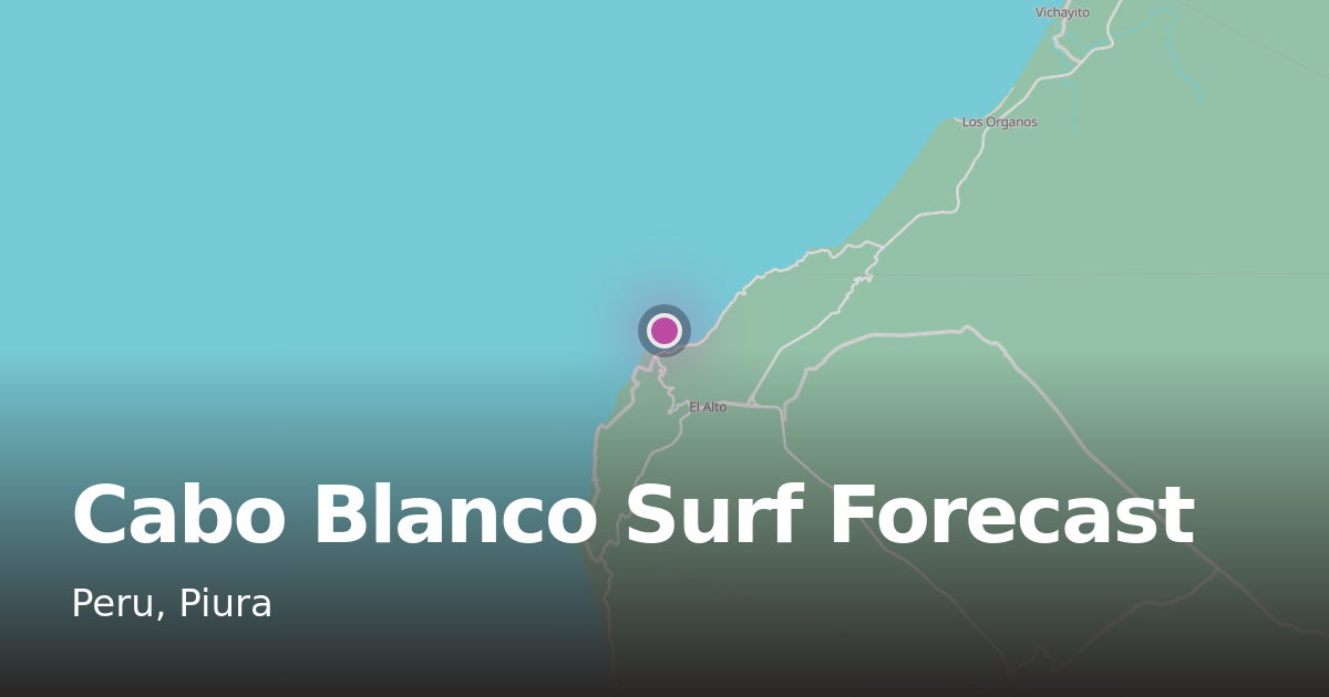 Cabo Blanco surf forecast, surf report and spot guide | Surfnerd