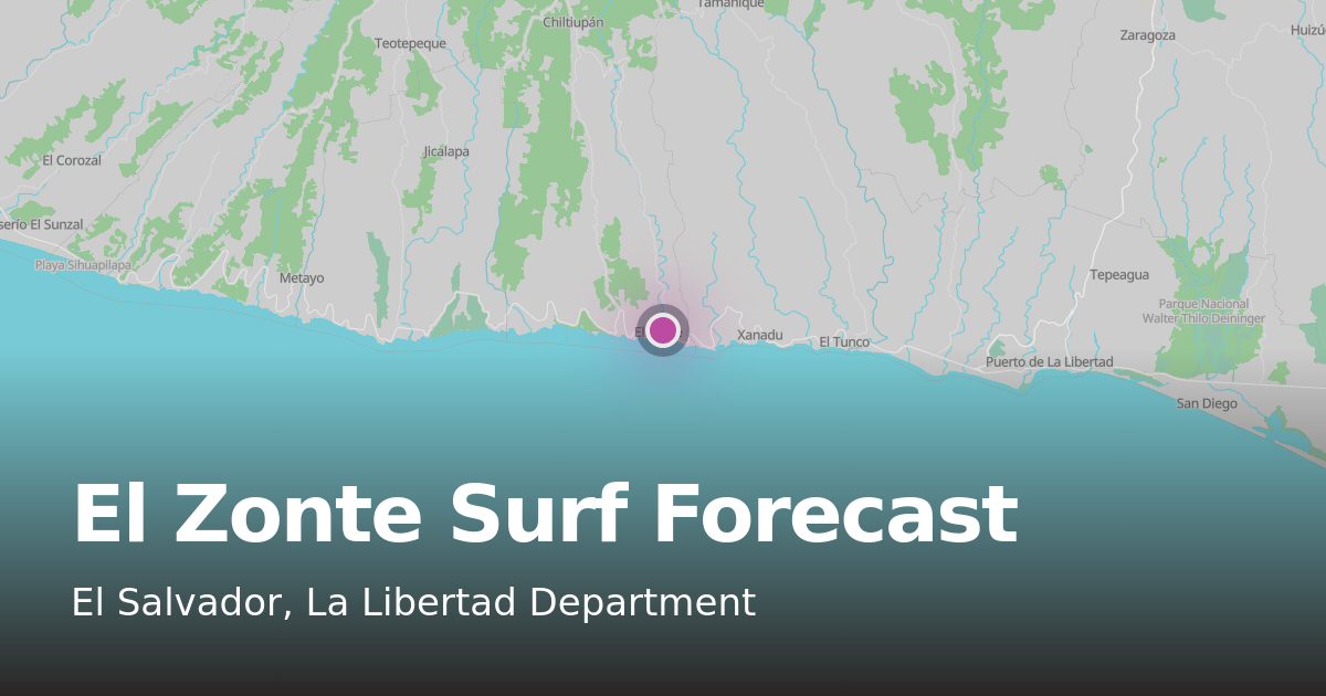 El Zonte surf forecast, surf report and spot guide | Surfnerd Surf Forecast