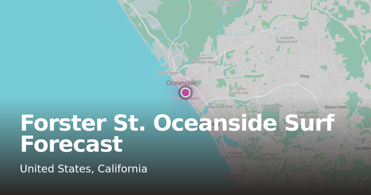 Forster St. Oceanside surf forecast, surf report and spot guide | Surfnerd