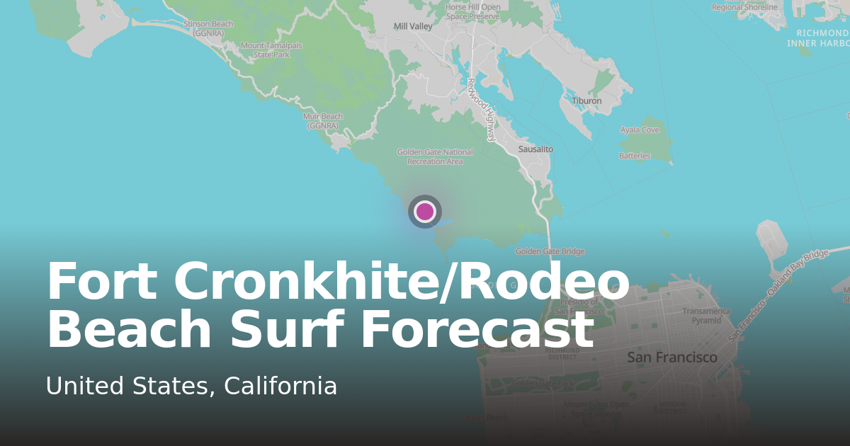 Fort Cronkhite/Rodeo Beach surf forecast, surf report and spot guide ...