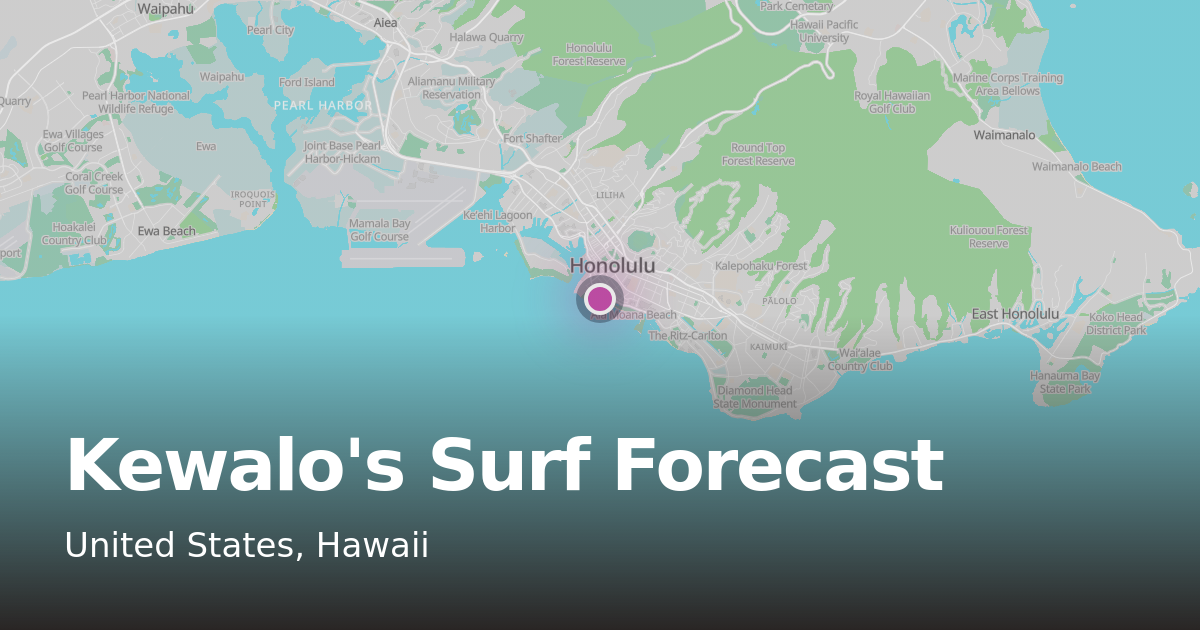 Kewalo's surf forecast, surf report and spot guide | Surfnerd