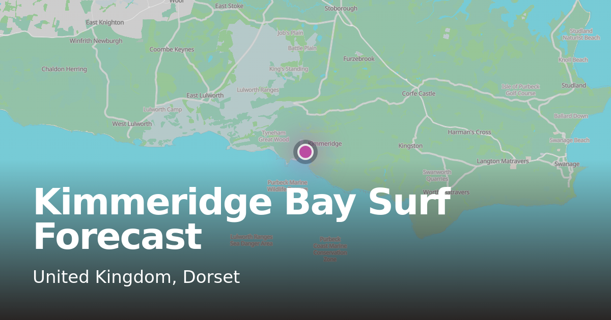 Kimmeridge Bay surf forecast, surf report and spot guide | Surfnerd ...