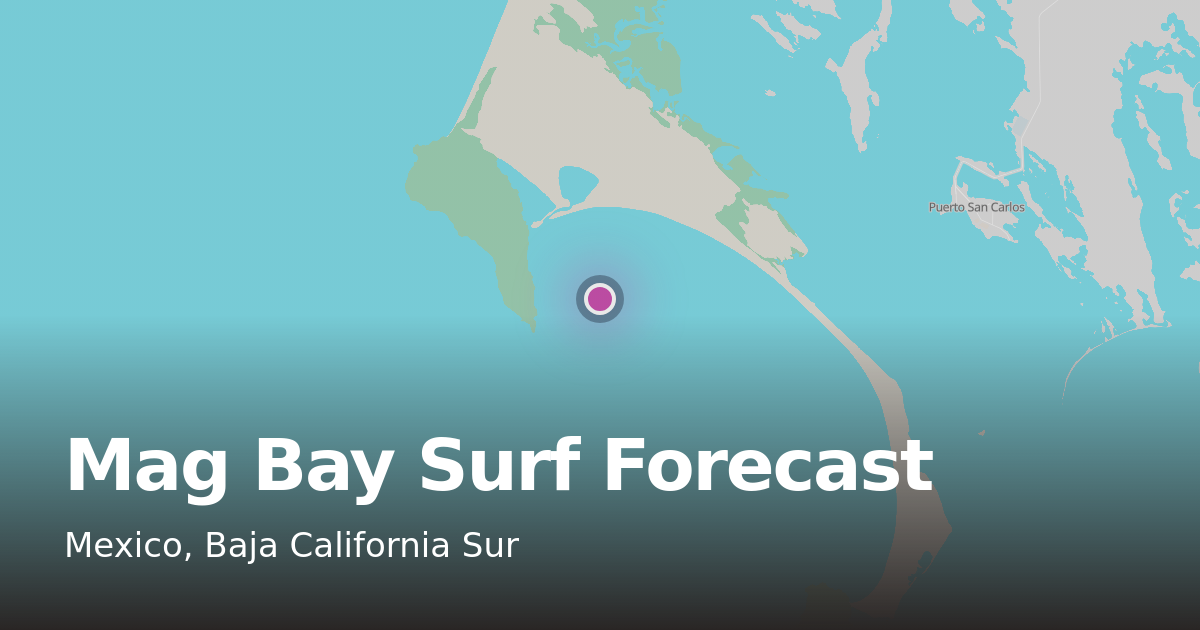 Mag Bay surf forecast, surf report and spot guide | Surfnerd
