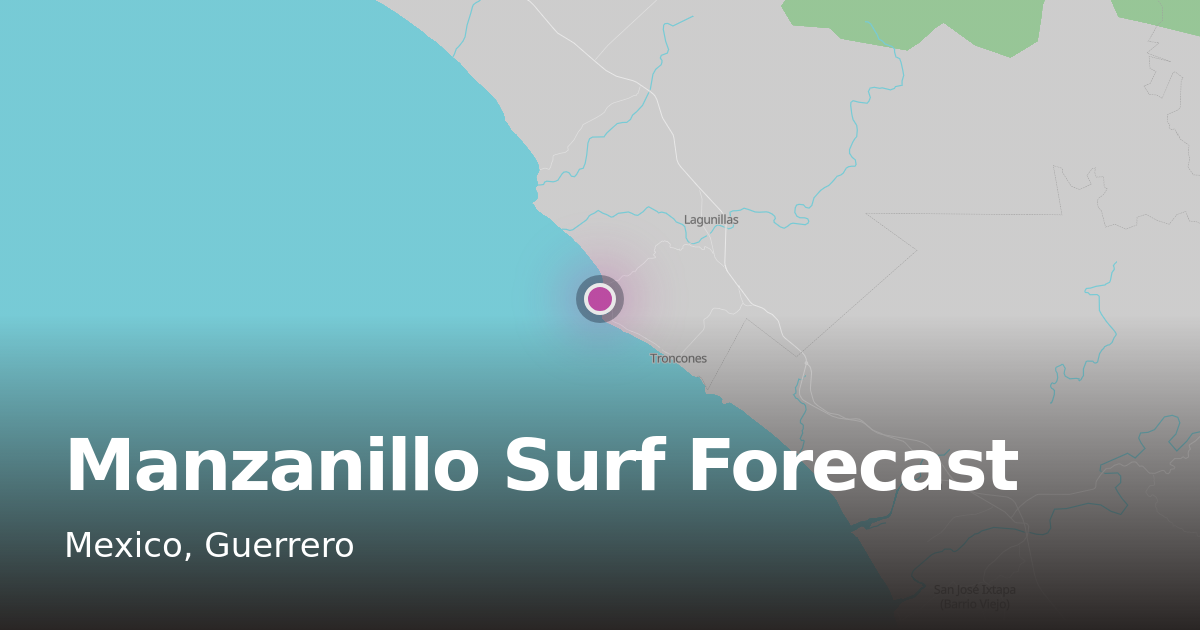 Manzanillo surf forecast, surf report and spot guide | Surfnerd