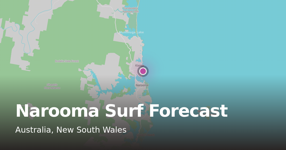 Narooma surf forecast, surf report and spot guide | Surfnerd