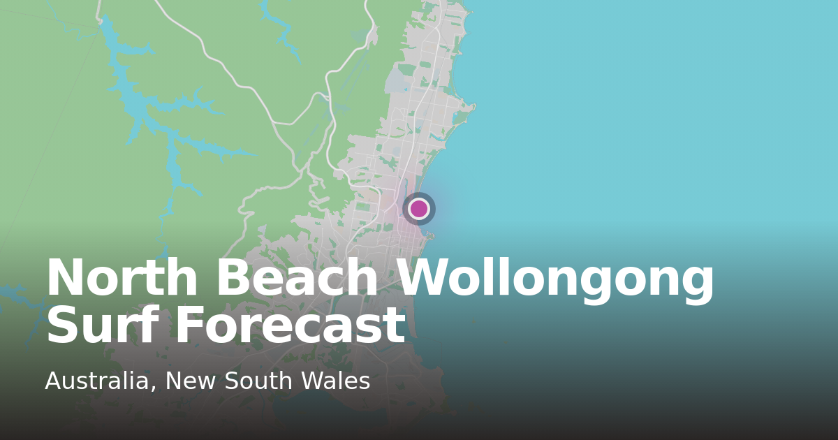 North Beach Wollongong surf forecast, surf report and spot guide | Surfnerd