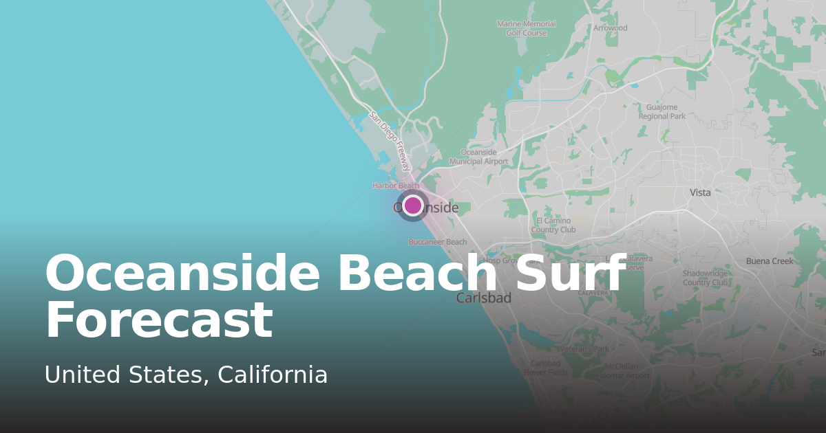 Oceanside Beach surf forecast, surf report and spot guide | Surfnerd ...