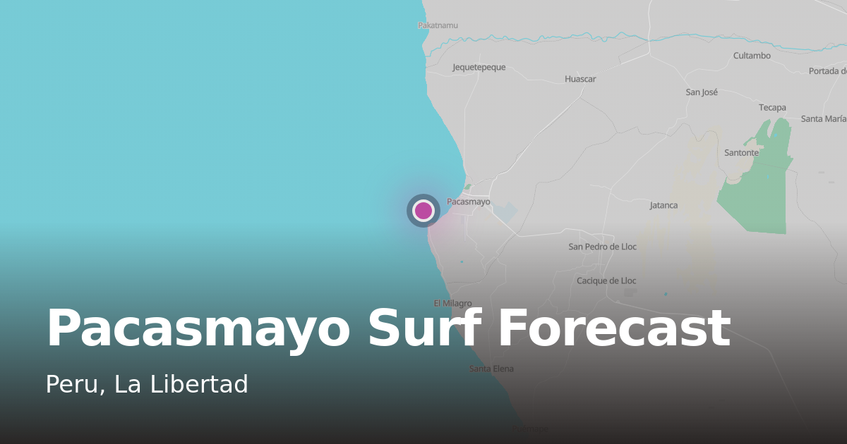 Pacasmayo surf forecast, surf report and spot guide | Surfnerd
