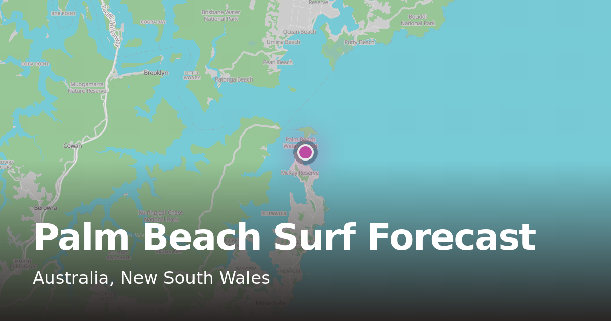 Palm Beach surf forecast, surf report and spot guide | Surfnerd Surf ...