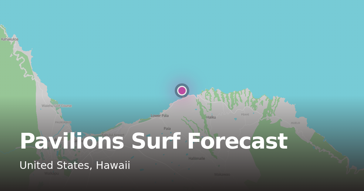 Pavilions surf forecast, surf report and spot guide | Surfnerd