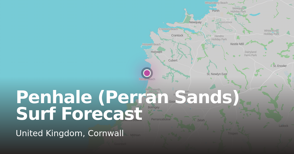 Penhale (Perran Sands) surf forecast, surf report and spot guide ...