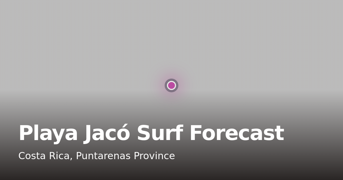 Playa Jacó surf forecast, surf report and spot guide | Surfnerd Surf ...