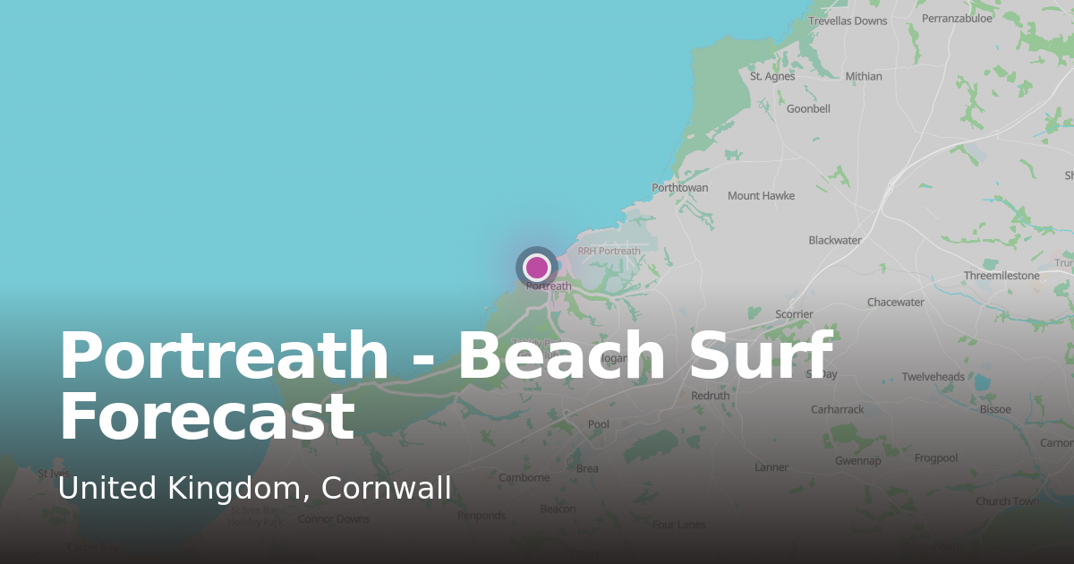 Portreath - Beach surf forecast, surf report and spot guide | Surfnerd