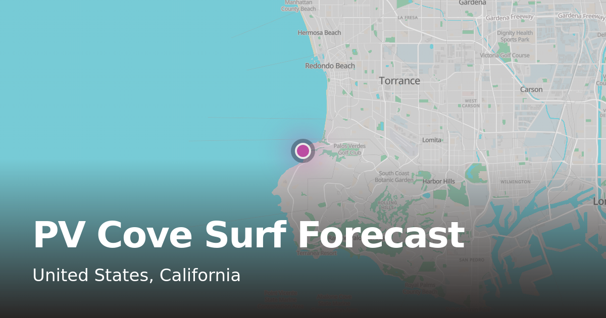 PV Cove surf forecast, surf report and spot guide | Surfnerd