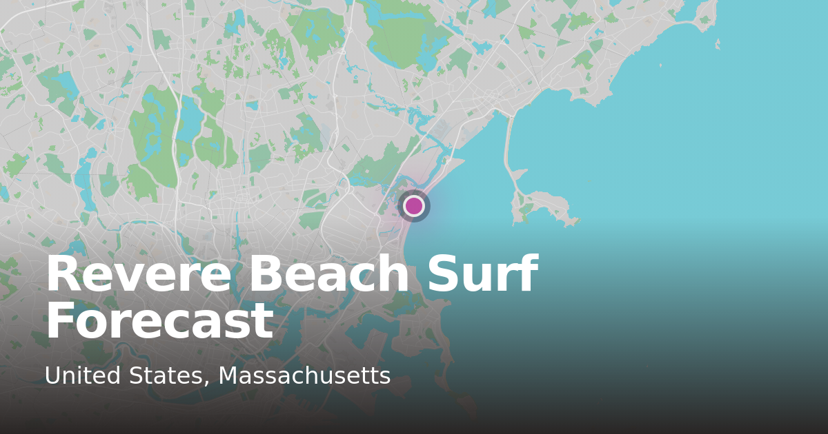 Revere Beach surf forecast, surf report and spot guide | Surfnerd