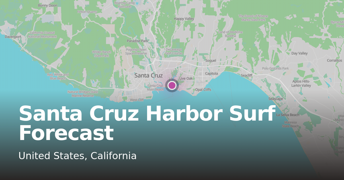 Santa Cruz Harbor surf forecast, surf report and spot guide | Surfnerd