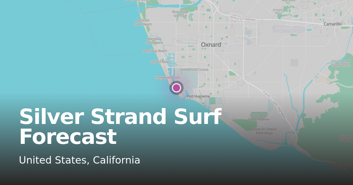 Silver Strand surf forecast, surf report and spot guide | Surfnerd