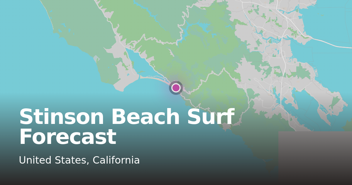 Stinson Beach surf forecast, surf report and spot guide | Surfnerd