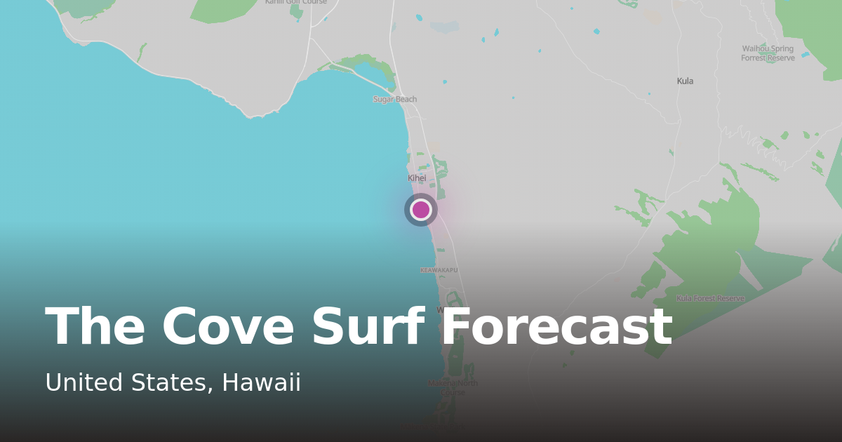The Cove surf forecast, surf report and spot guide | Surfnerd Surf Forecast