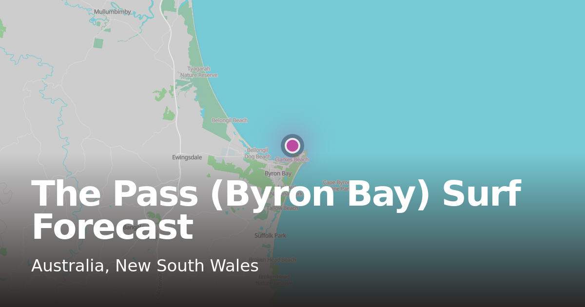 The Pass (Byron Bay) surf forecast, surf report and spot guide | Surfnerd