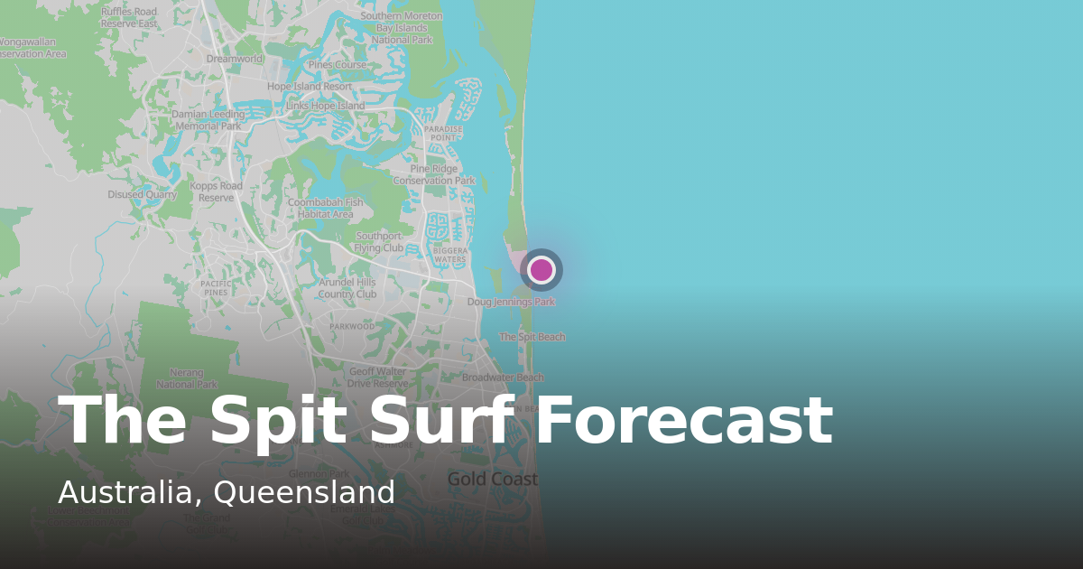 The Spit surf forecast, surf report and spot guide | Surfnerd Surf Forecast