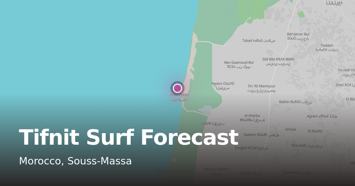 Tifnit surf forecast, surf report and spot guide | Surfnerd Surf Forecast