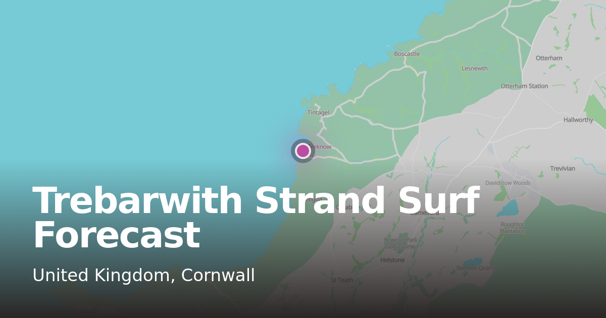 Trebarwith Strand surf forecast, surf report and spot guide | Surfnerd ...