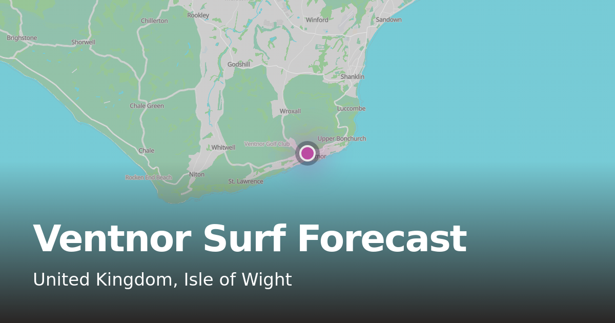 Ventnor surf forecast, surf report and spot guide | Surfnerd Surf Forecast