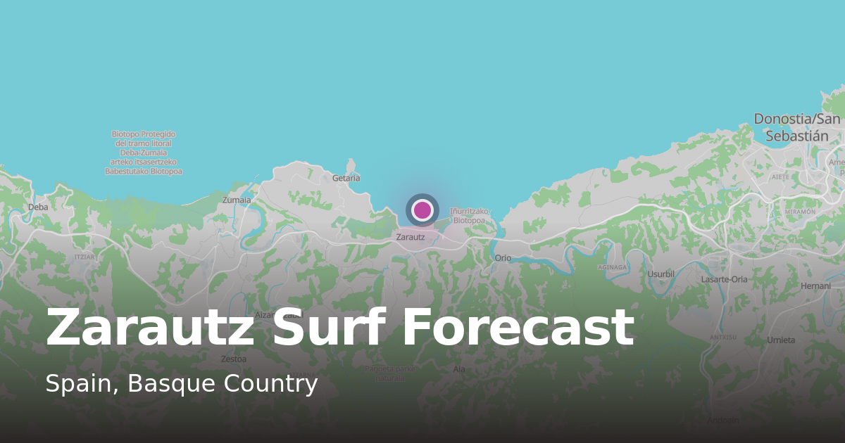 Zarautz surf forecast, surf report and spot guide | Surfnerd